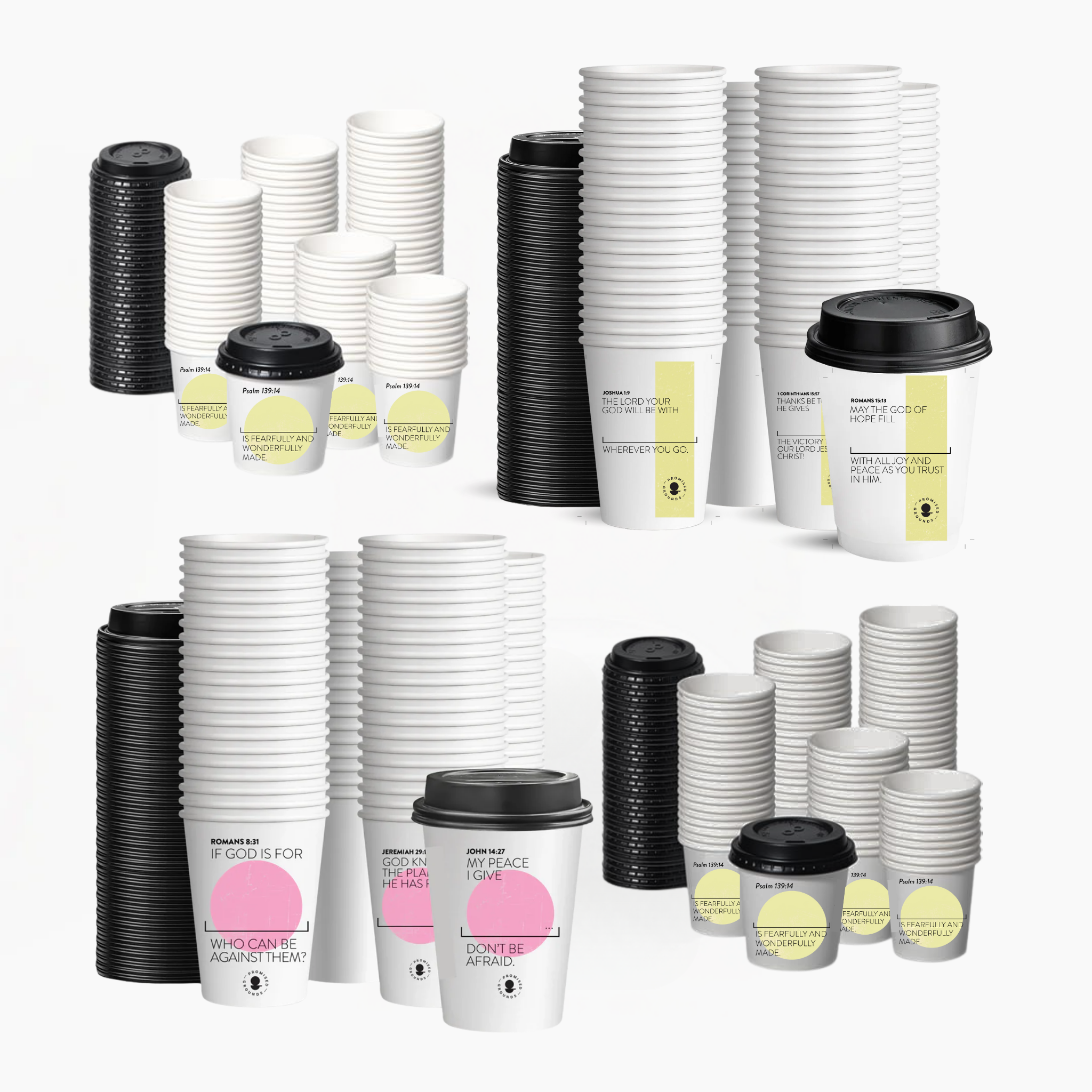 Paper Scripture Cups – Promised Grounds