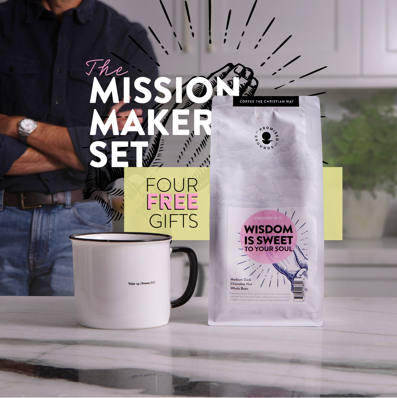 Coffee Sample Set + Mug + Gift Card | Promised Grounds