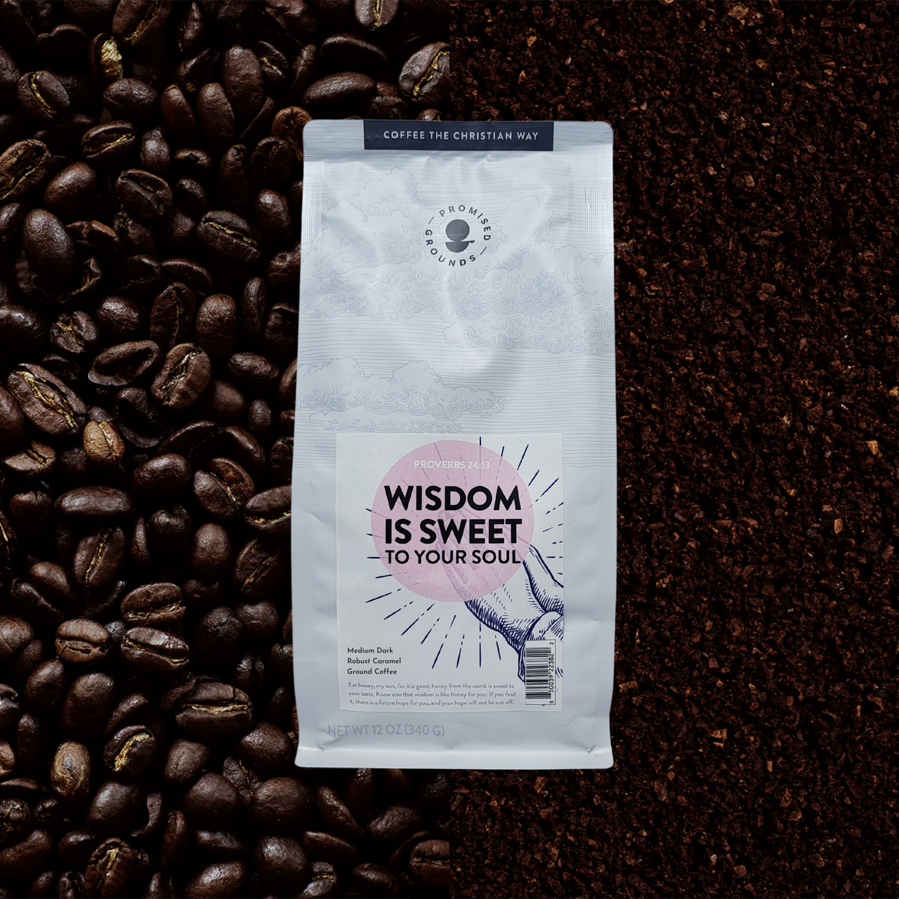 Proverbs 24 Coffee – 12oz Medium Dark Roast | Promised Grounds